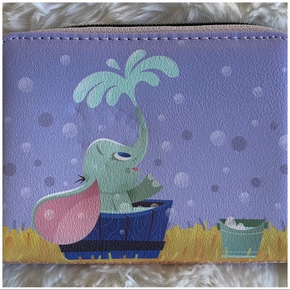 Loungefly | Bags | Loungefly Disney Dumbo Bath Time Wallet Kawaii ...